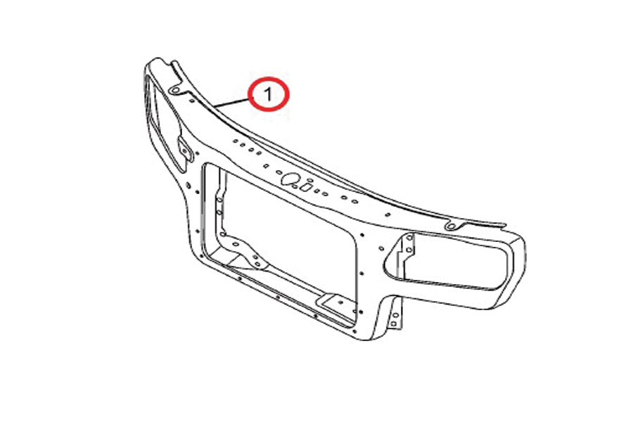 Sospieces.com - SUPPORT RADIATEUR - PLAGE AVANT TOYOTA TH : 53201-0K010